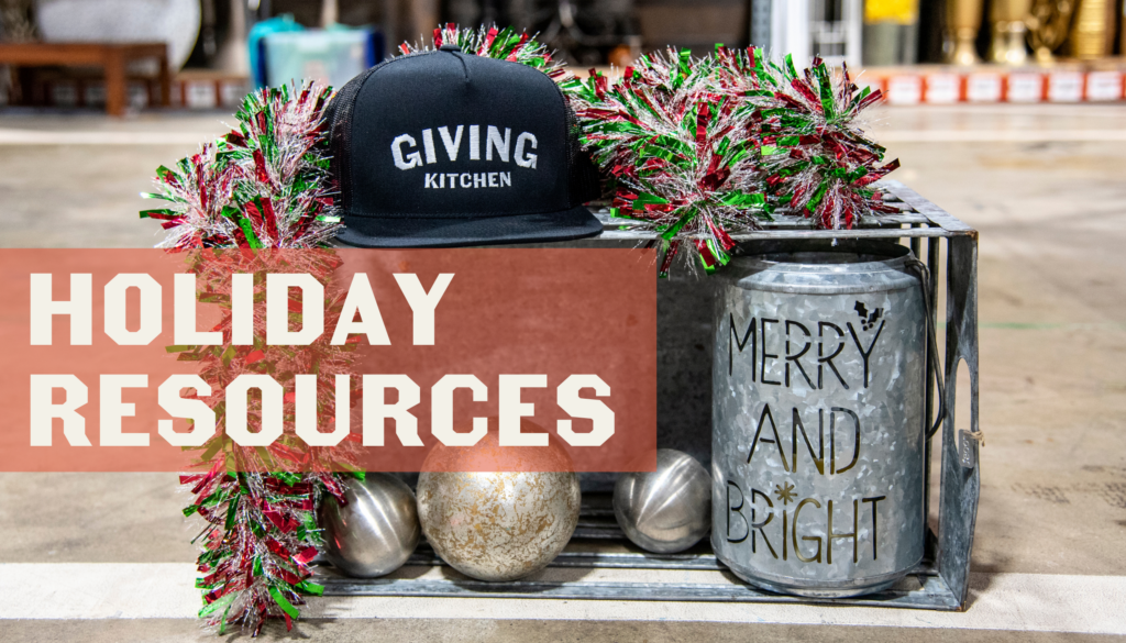 2023 Holiday Resources For Food Service Workers - Giving Kitchen